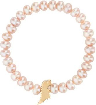 Aliita Armband - Dino Bold Pink Pearl Bracelet - Gr. ONE SIZE - in Mehrfarbig - f&uuml;r Damen