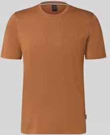 Bugatti T-Shirt mit Label-Detail