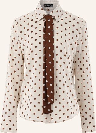 van Laack Van Laack Bluse Modern Fit braun