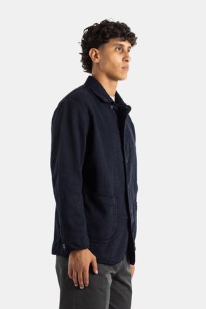 Momotaro Jeans Mens Sashiko Overdye Jacket Blue