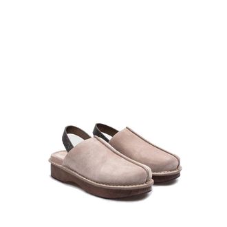 Brunello Cucinelli Womens Brown Leather Mules
