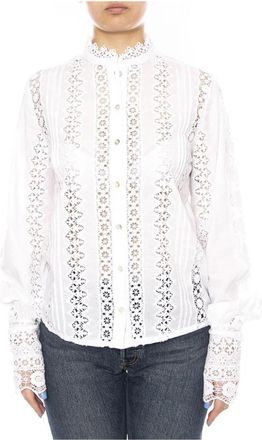 Lee Femme, Blouses et Chemises, Blanc, Taille: 40 FR Chemises