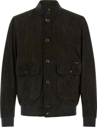 Moorer Homme, Vestes, Brun, Taille: 2XL Blouson aviateur Carlos