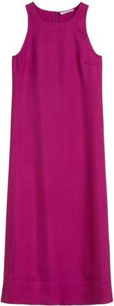 Marc O'Polo Damen Midikleid mit fließendem Fall