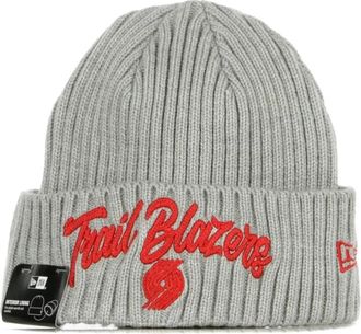 New Era Portland Trail Blazers Strickm&uuml;tze - - Accessories - unisex - Grau - ONE SIZE