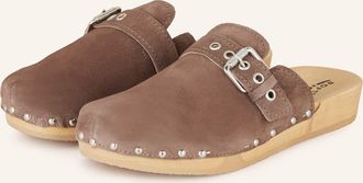 Softclox Clogs Leslie Mit Nieten braun