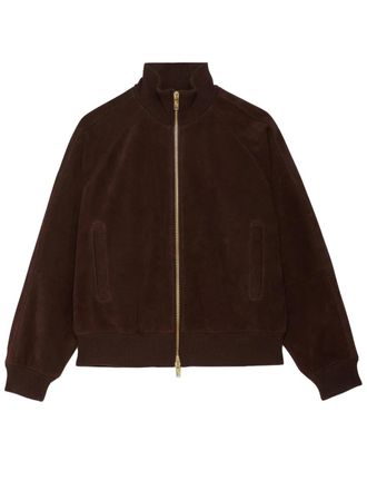 Baracuta Rugged Suede Track Jacket Brcps1215