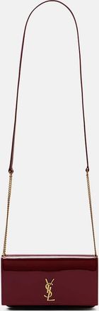 Saint Laurent Pochette pour téléphone Cassandre en cuir