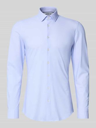 Jake*s Super Slim Fit Businesshemd mit Kentkragen