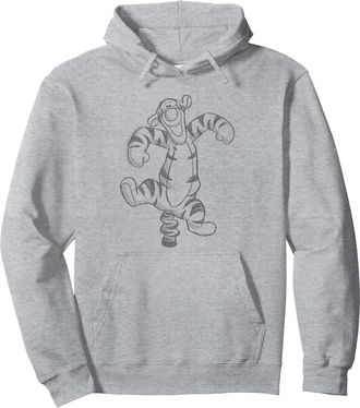 Disney Winnie the Pooh Tigger Sketch Pullover Hoodie