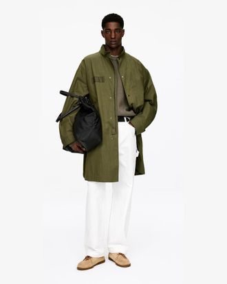 Arket 36-Stunden-Tragetasche Mit Lederdetails -Schwarz