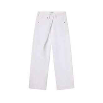 A Gold E Wide Jeans - - Jeans - Damen - Wei&szlig; - W27