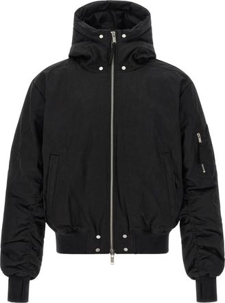 Thom Krom M J 89 Hooded Jacket - Homme - Vestes - Noir - Taille: M