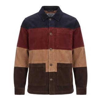 Sebago Dorr Corduroy Streifen Overshirt - - Jackets - Herren - Mehrfarbig - L