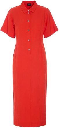 Bitte Kai Rand Femme, Robes, Rouge, Taille: 38 FR Robe chemise