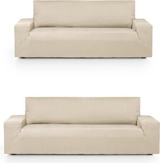 Eysa elastischer sofabezug-Set Duo 3 + 2 sitze roh Design Luz