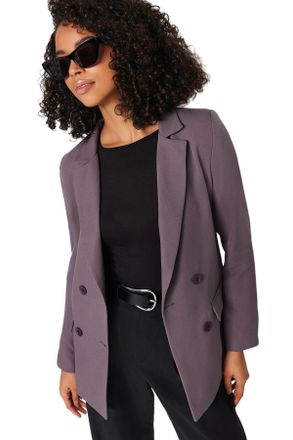 Trendyol Trendyol Damen Gerade Lange &Auml;rmel Regul&auml;r Blazerjacke