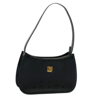 MCM Pre-owned Cuir sacs-ports-paule - Femme - Pre-owned - Noir - Taille: ONE Size
