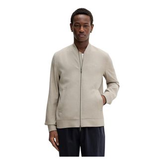 Les Deux Como Reg Bomber Jacket - Homme - Vestes - Beige - Taille: S
