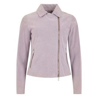 Moorer Veste zipp&eacute;e - Femme - Vestes - Violet - Taille: 38 FR