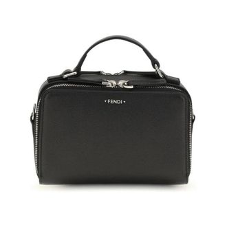 Fendi Leder Handtasche mit Henkel - - Bags - Herren - Schwarzk - ONE SIZE