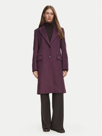 HUGO BOSS Wollmantel Classin1 50574982 Violett Regular Fit
