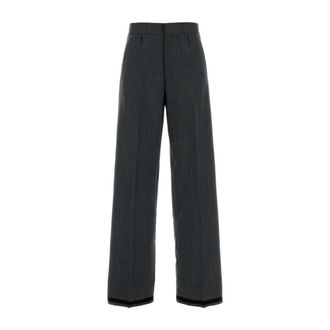 Maison Margiela Weite Hosen - - Trousers - Damen - Grau - M