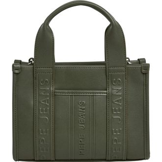 Pepe Jeans London Damen Zadie Marrel Tasche, Grün (Khaki-Grün)