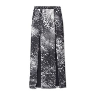 Alexander McQueen Seidenrock mit Ausschnitten - - Skirts - Damen - Schwarzk - S
