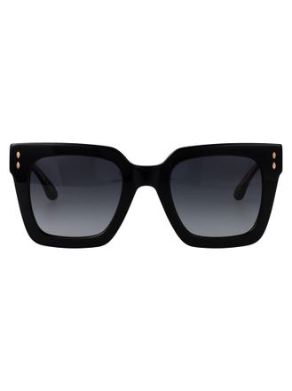 Isabel Marant Black Acetate Sunglasses - Black
