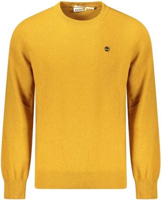 Timberland Homme, Pulls, Jaune, Taille: 2XL Pull Homme en Laine Marron