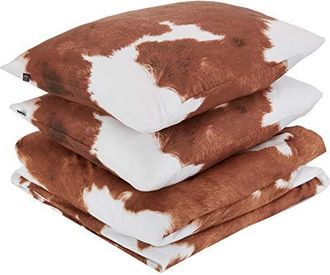 Zo!Home Zoran Duvet Cover, braun, 260 x 220 cm