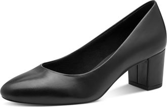 Marco Tozzi Damen Pumps mit Blockabsatz Elegant, Schwarz (Black), 36 EU