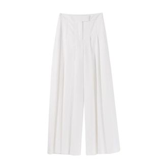Karl Lagerfeld Summer Occasion Suite Hose - - Trousers - Damen - Wei&szlig; - S
