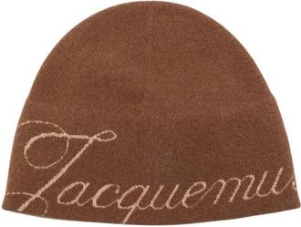 Jacquemus Atelier Beanie - Homme - Accessoires - Brun - Taille: ONE Size
