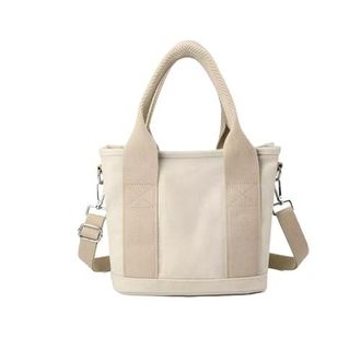 Generic Petit sac fourre-tout avec fermeture &eacute;clair, sac &agrave; bandouli&egrave;re multi-poches en toile, sac &agrave; bandouli&egrave;re, cartable, sac &agrave; bandouli&egrave;re 2025, kaki, 9.06 