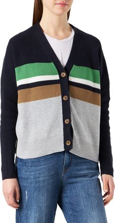 s.Oliver Damen 120.10.202.17.150.2109711 Jacke langarm, navy knit, S EU