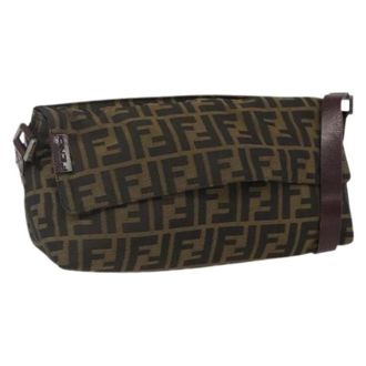 Fendi Pre-owned Canvas Cross Body Bag - - Pre-owned - Damen - Braun - ONE SIZE