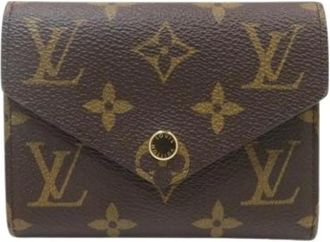 Louis Vuitton Portefeuille Pre-owned (tri-fold) - Femme - Pre-owned - Brun - Taille: ONE Size