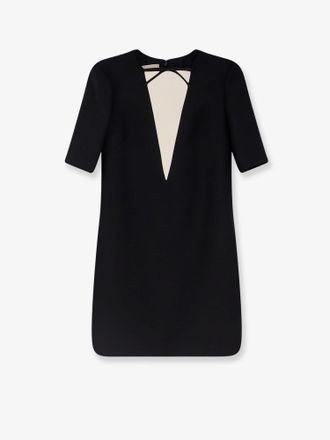 Valentino Virgin wool and silk mini dress - VALENTINO - gender_Woman