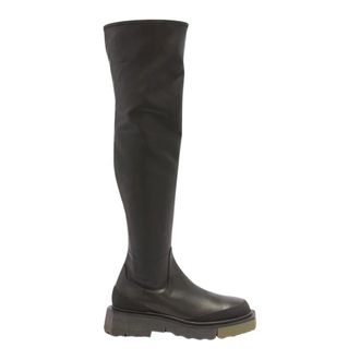 Off-white Femme, Chaussures, Noir, Taille: 40 EU Cuissardes &Eacute;ponge Stretch Mollet