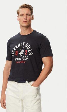 Beverly Hills Polo Club T-Shirt P-SS26M-TS1290NVY Dunkelblau Regular Fit