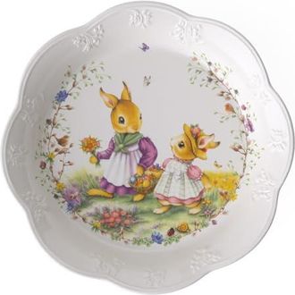 Villeroy & Boch Spring Fantasy, Schale groß, Blumenwiese, 30,5x30,5x5cm, Premium Porzellan, Bunt