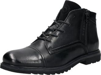 Bugatti Bottes à lacets pour homme, doublure froide, Noir 1000, 42 EU Large