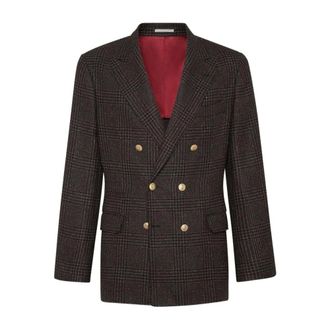 Brunello Cucinelli Herren, Jacken, Braun, 2XLGr&ouml;&szlig;e