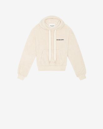 Isabel Marant Sweatshirt Maeva - Femme - &Eacute;cru - Taille34 - Marant &Eacute;toile