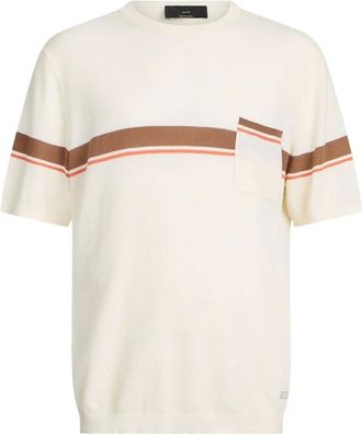 Liu Jo Homme, Pulls, Beige, Taille: XL Maille Ras du Cou