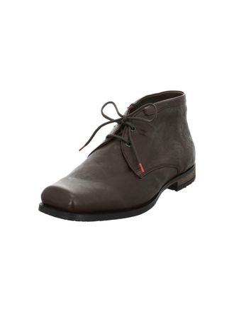 Think Think GURU Herren pflanzlich gegerbte nachhaltige Stiefelette, Espresso 3000, 44 EU
