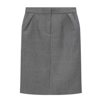 Magda Butrym Midi Rock - - Skirts - Damen - Grau - M