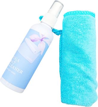 Oshhni 100 ml Yogamattenreiniger Fitnessgeräte Reiniger Leichtes Yogamattenreiniger Spray Fitness Mattenreinigung für Pilates Homewohnheit, Type B